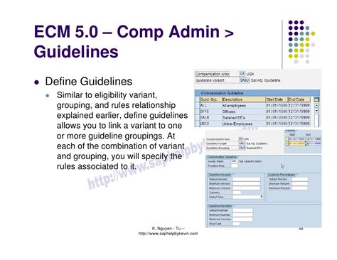 Basic Ecm Configuration