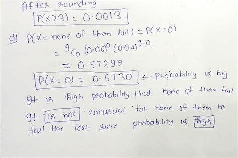 [solved] question 1 a binomial experiment has the given number of