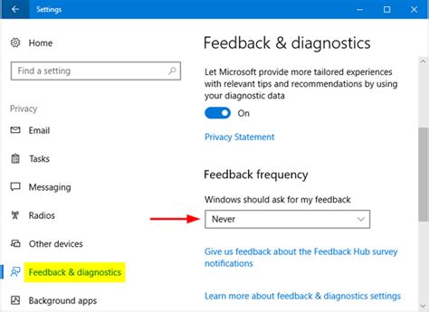 How To Block Windows 10 From Asking You For Feedback Password Recovery