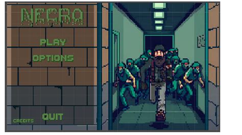 Main Menu Screen For A Zombie Game I Am Making Pretty Proud For My