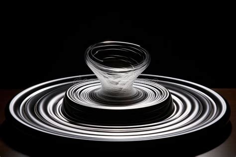 Illusion Of Floating Objects In A Spinning Vortex Stock Photo Image Of Illusionary Generative