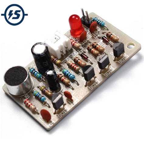 Electronic Acoustic Clap Control Switch DIY Kit Sound Sensor Electronic Circuit DIY Suit