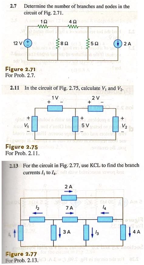 Determine The Number Of Branches And Nodes In The Circuit 27 Determine