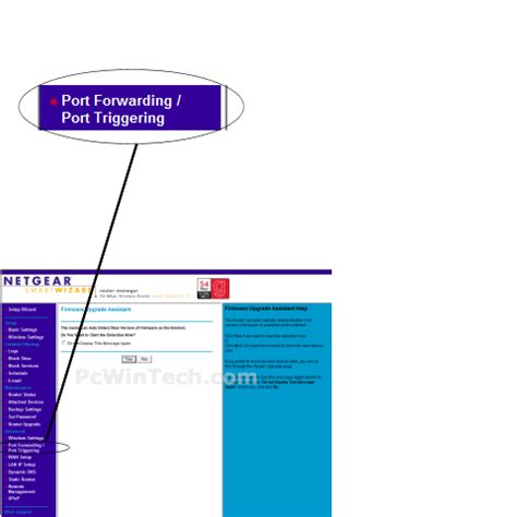 Port Forwarding Netgear WGR V Netgear Firmware PcWinTech Com