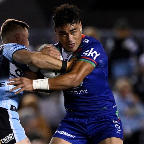 Official Nrl Profile Of Jacob Laban For Warriors Warriors