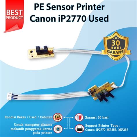 Jual Pe Sensor Kertas Ip2770 Mp258 Mp287 Paper End Sensor Asf Roller Printer Ip2770 Ip2700