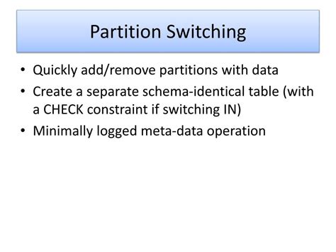 Ppt Data Management And Index Options For Sql Server Data Warehouses Powerpoint Presentation