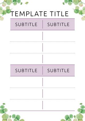 Download Printable Address Book Template PDF