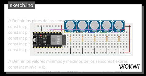 Lectura De Los Potenciometros Proyecto Wokwi ESP32 STM32 Arduino