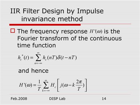 Fir And Iir Filter Design PPT Digital Audio Computer Software And Applications