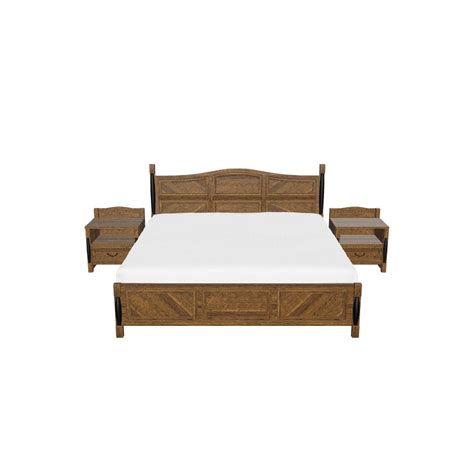 Charm King Size Bed Set Rustic Elegance For Your Bedroom Shop Now