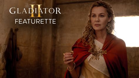 Gladiator II Featurette With Connie Nielsen Landmark Cinemas