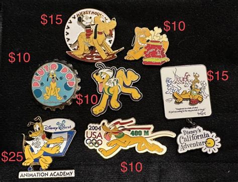 Pluto Pins For Sale 5 Shipping R Disneypins