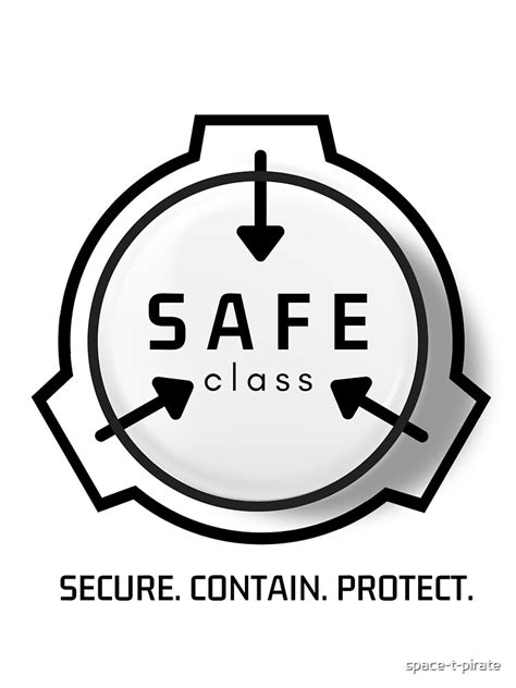 Scp Anomaly Classification Safe Class Sticker For Sale By Space T