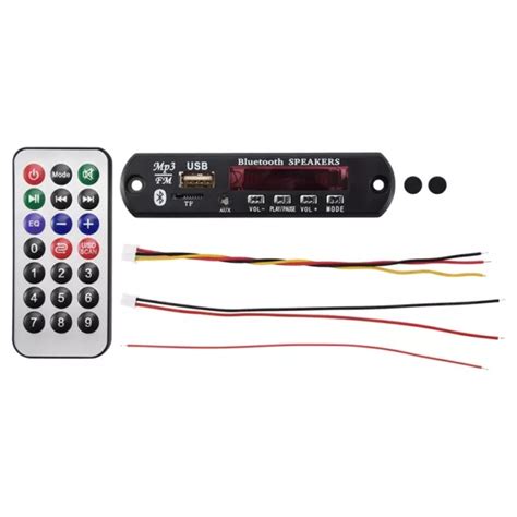 Bluetooth 5 0 Mp3 Decoder Board Dc 5v 12v Car Fm Radio Module Support Tf8645 £5 99 Picclick Uk