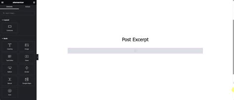 How To Tag The Post Excerpt Widget For Figma To Elementor UiChemy