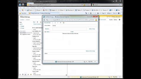 Create A Contact From Email In Outlook Web App Tutorial