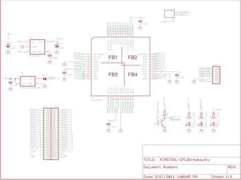 XC9500XL CPLD Breakout Board DP