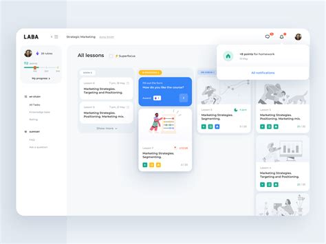 Lms Dashboard By Olga Chernenka On Dribbble