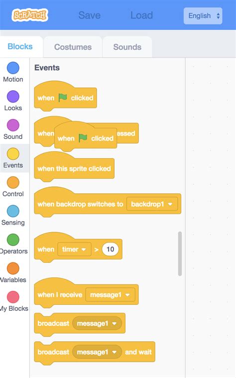 blocks can be duplicated in the blocks list by keyboard · issue 1373
