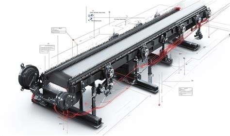 Working Principle Of Conveyor Belt Premium Ai Generated Image