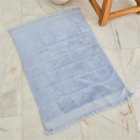 Полотенце для ног Karaca Home - 4 Element Hava Su mavi голубой 50*70 ...