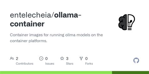 Github Entelecheiaollama Container