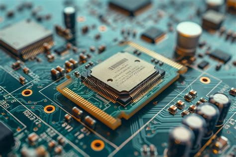 High Resolution Image Of Microprocessor Socket Stock Image Image Of Engineering Board 323491667