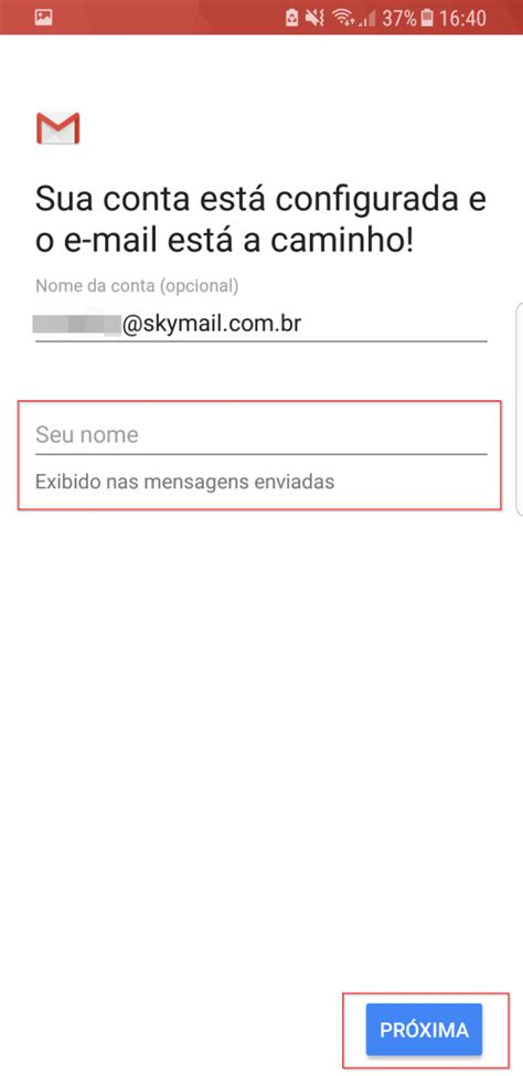 Configurar Gmail App Imap Ajuda Skymail