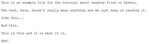 How To Read A File In Python Write To And Append To A File