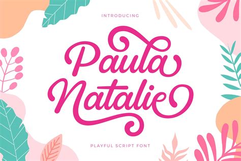 Paula Natalie Font Dafont Free