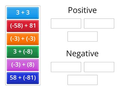 Positive Or Negative Group Sort