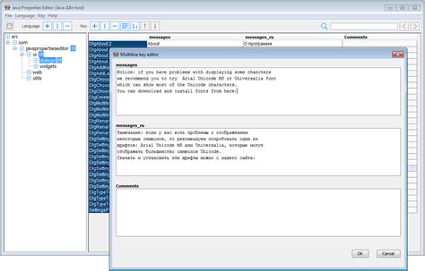 Properties Editor Java Internatialization I18n Tool