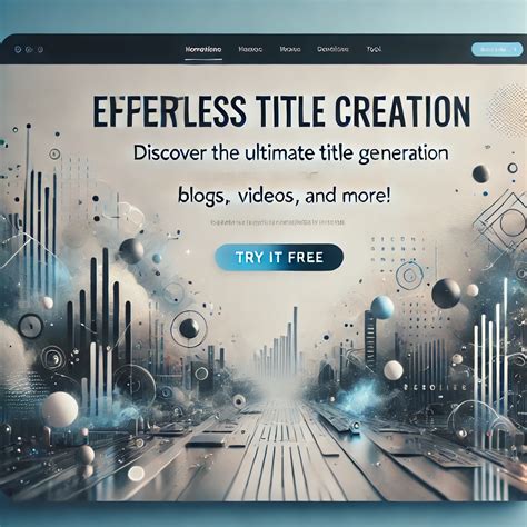 Better Title Creation With The Ultimate Title Generator