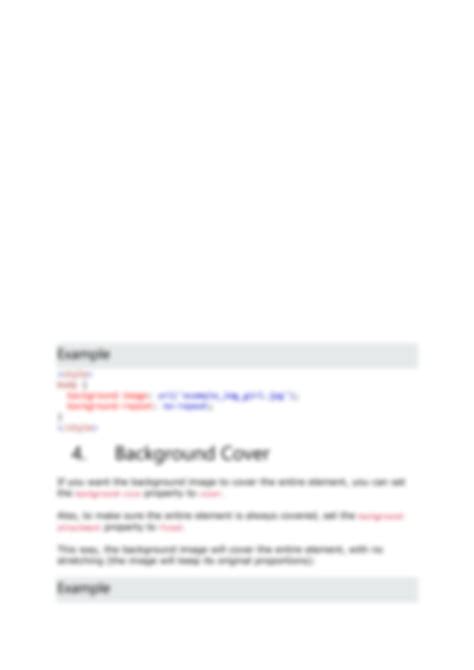 SOLUTION How To Change Html Background Images In A Web Page Studypool