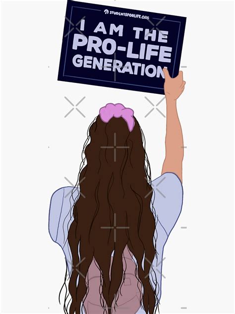 Pro Life Generation Sticker For Sale By Prolifehoneyy Redbubble