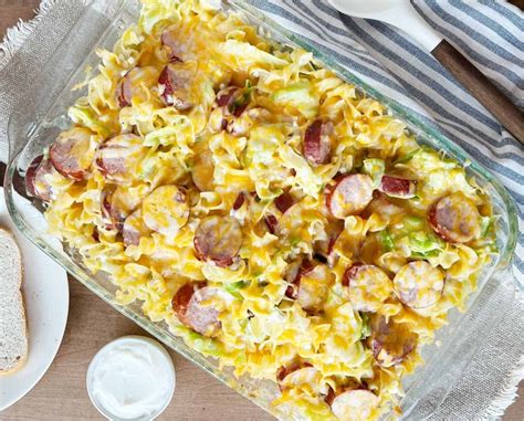Kielbasa And Egg Noodles Casserole Recipe Home Pressure Cooking