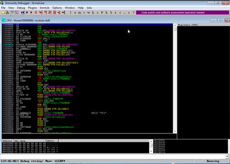 Buffer Overflow Prep Slmail 55 First I Install The Program And Run It