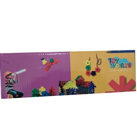 Stem Pattern Interlocking Toy Building Blocks At Rs 282piece