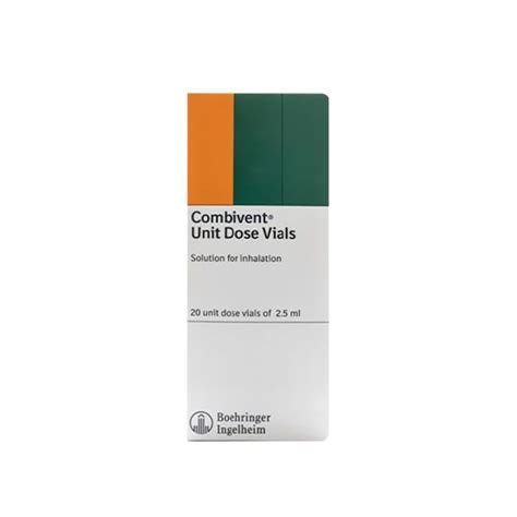 Combivent Unit Dose 20 Vials