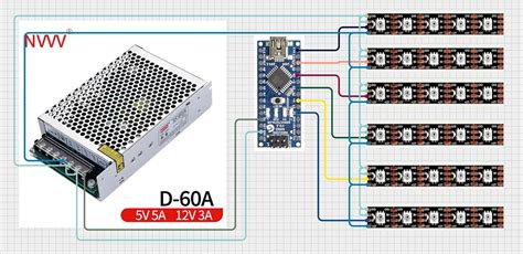 Arduino Nano With 12v Ws2815 Led Strips General Electronics Arduino Forum