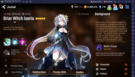 Epic Seven December Balance Patch Includes Dark Corvus Astromancer Elena Briar Witch Iseria