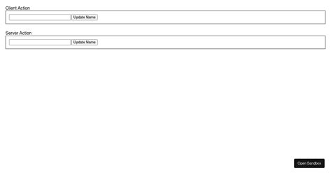 Useactionstate Codesandbox