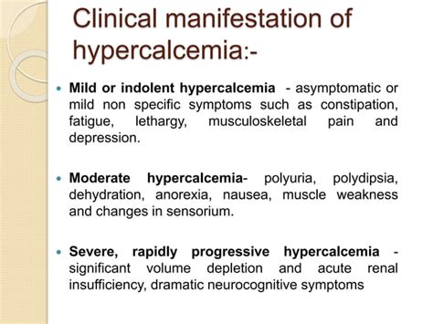 Hypercalcemia Associated With Malignancy Pptm 2 Pptx Endocrine And Metabolic Diseases