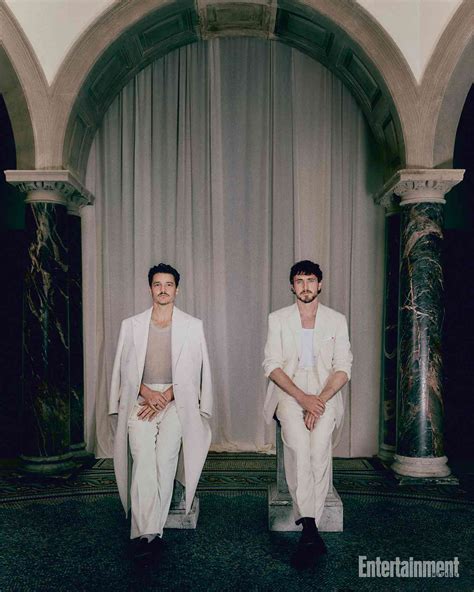 Gladiator 2 Stars Paul Mescal Pedro Pascal Debate Whos The Better Fighter