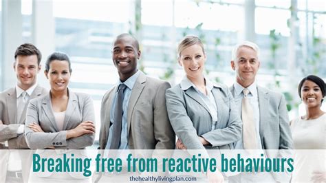 Breaking Free From Reactive Behaviours How Logosynthesis Can Help
