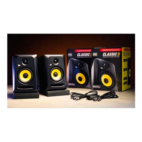KRK Classic 5 Monitor Pack - Kit de monitores de estudio