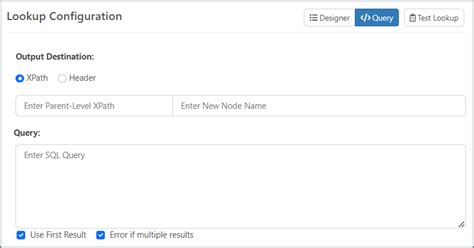 Cdata Arc Database Lookup Configuration Version 2348839