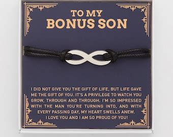 Stepson Gift Stepson Necklace Today I Tell Your Dad I Do Etsy
