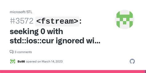 seeking 0 with std ios cur ignored with bidirectional streams · issue
